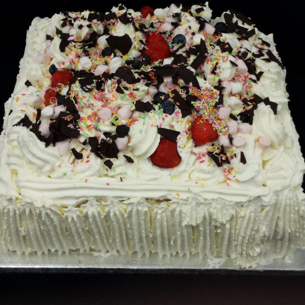 Fresh Cream Gateaux Cake – celticcakes.com