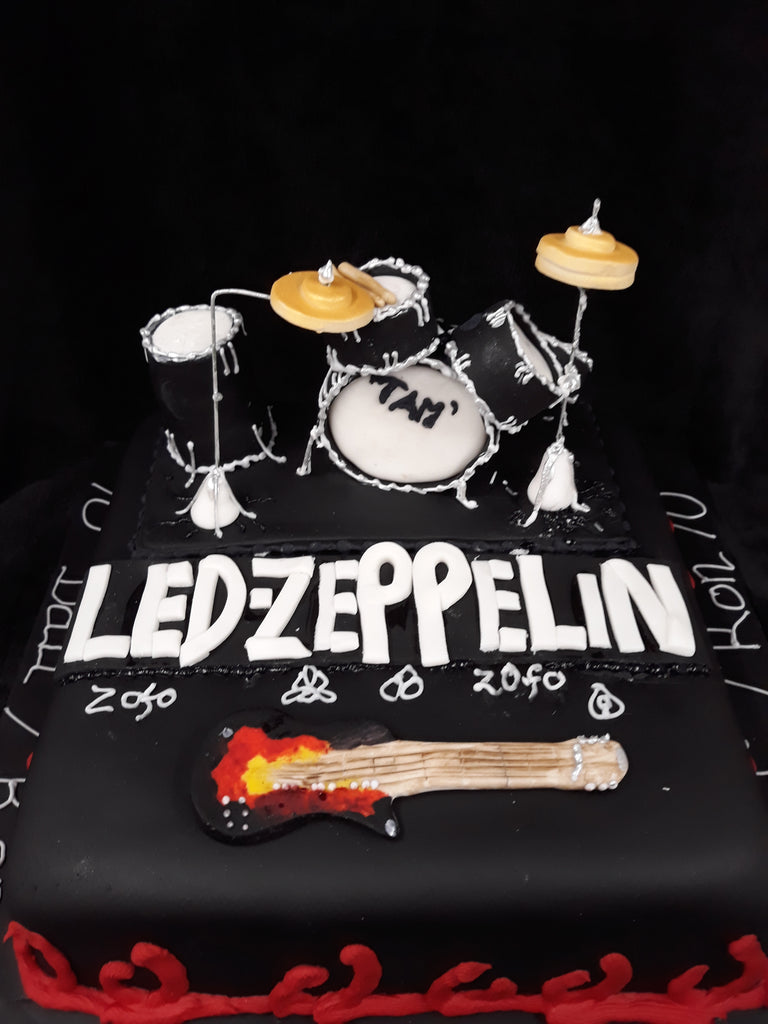 Led Zeppelin Birthday Cake – celticcakes.com
