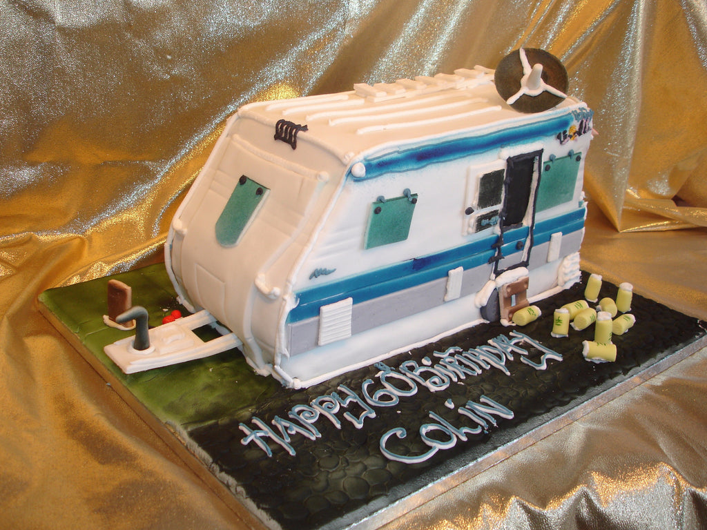 Caravan Birthday Cake – celticcakes.com