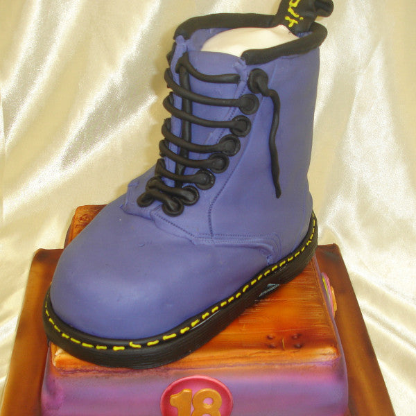 Dr Martin Boot Birthday Cake – celticcakes.com