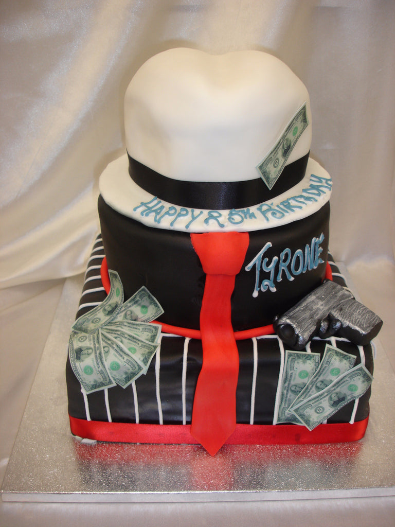 Gangster Birthday Cake – celticcakes.com