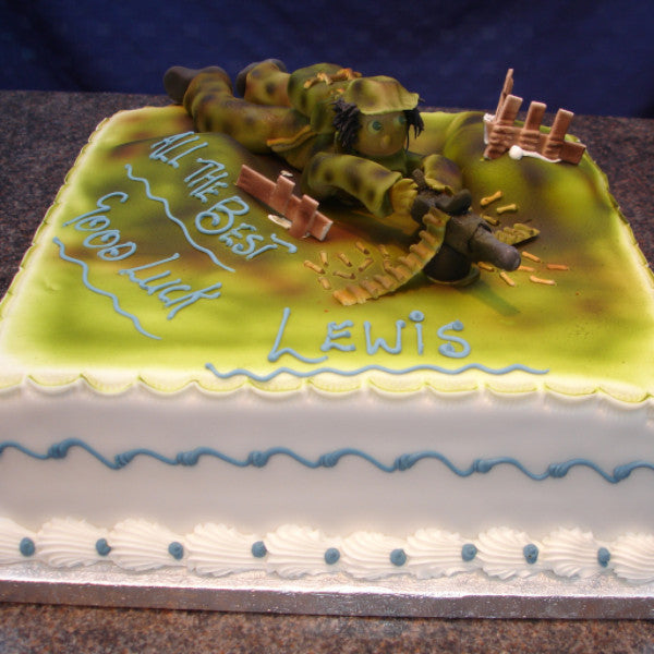 Solider Birthday Cake – celticcakes.com